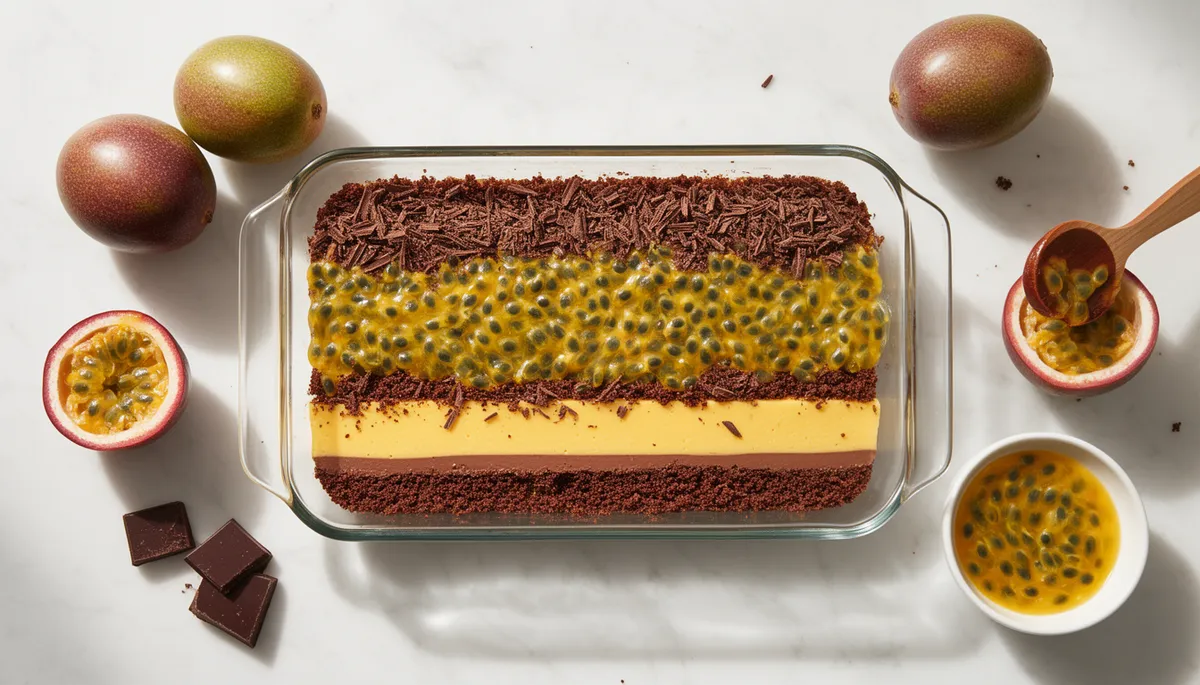 Pavê de Maracujá com Chocolate: Receita Segura para Vender | Viver de ...